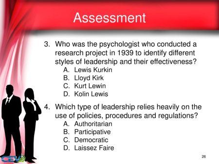 Descubre tu estilo de liderazgo con el test de Kurt Lewin - MD Pajedrez