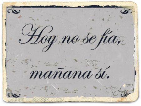 No te fíes: letreros con frases para proteger tu negocio - MD Pajedrez